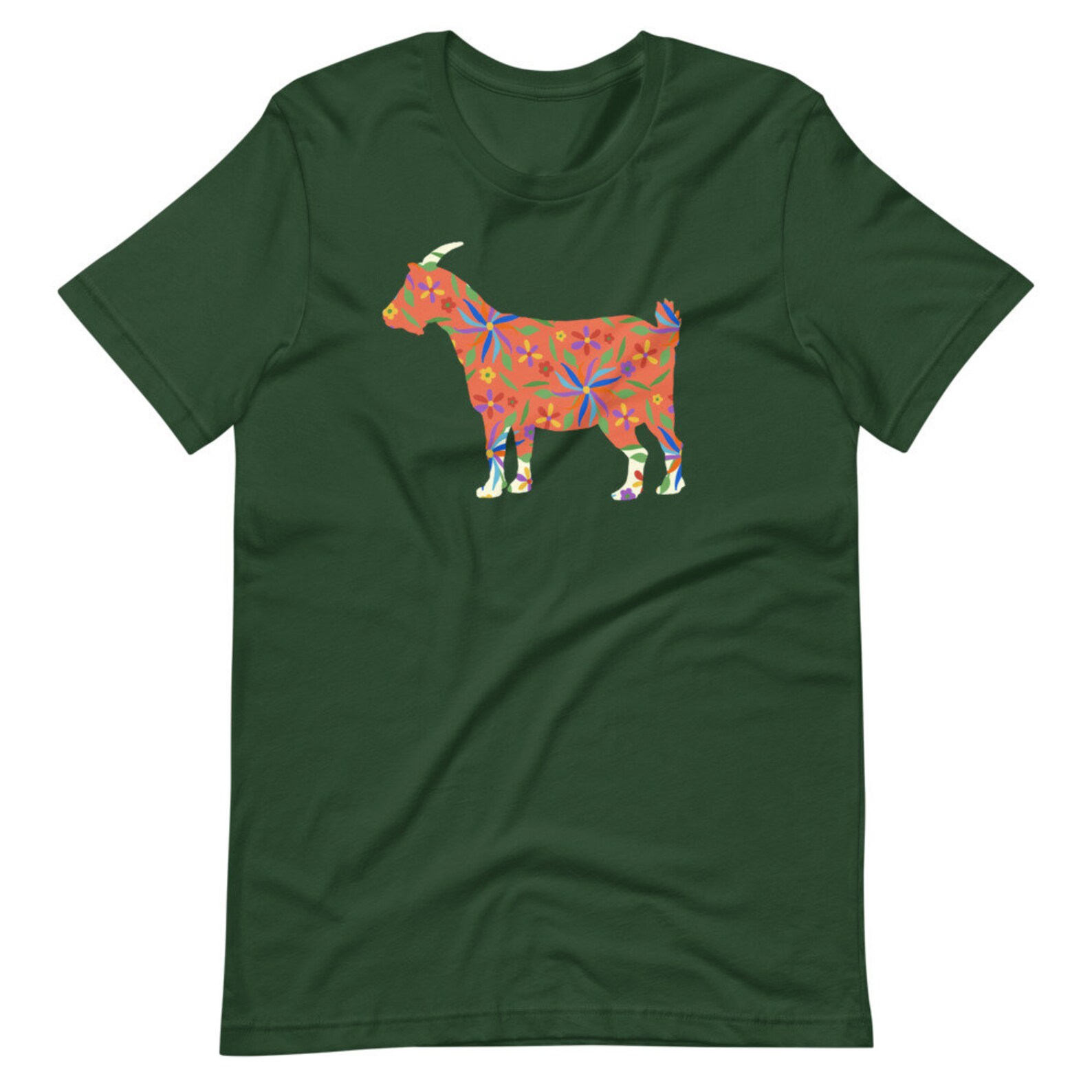 Short-sleeve Unisex T-shirt Goat 7 - Etsy