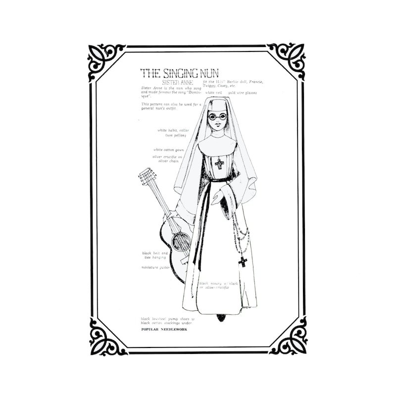 Nun Habit and Wimple - Etsy