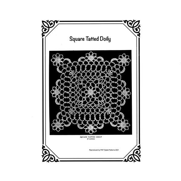 Tatted Doily - Etsy