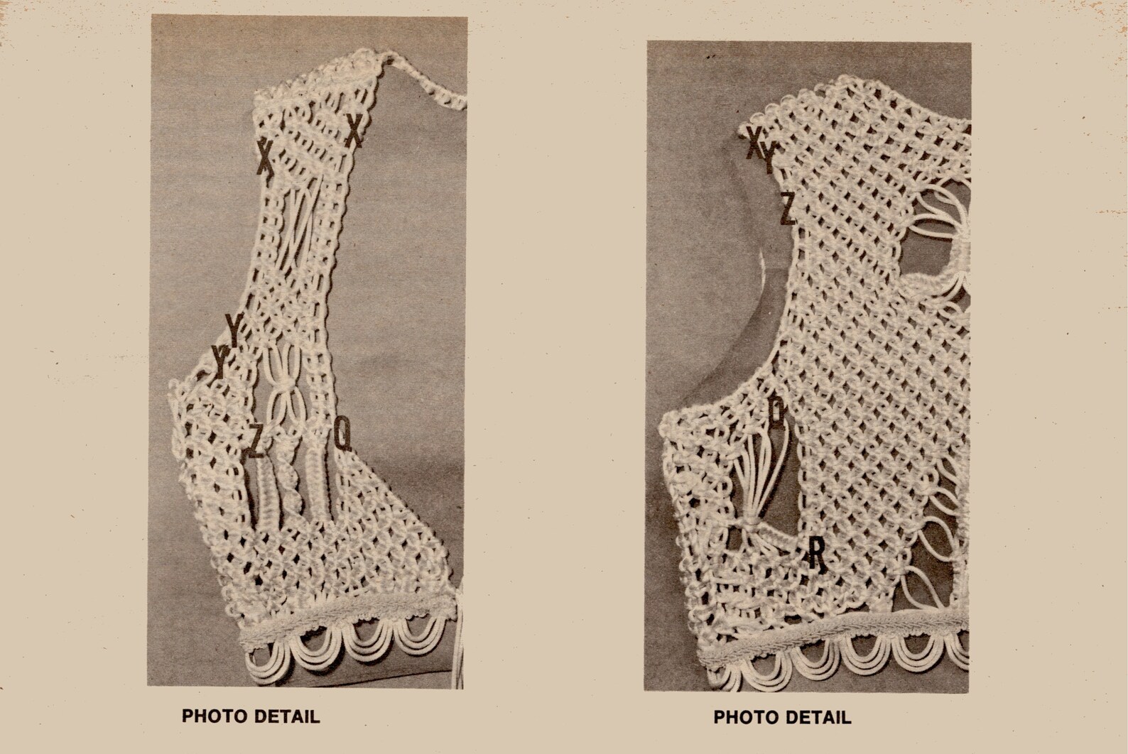 PDF Instant Download Lacy Bolero Vest Macrame Pattern | Etsy