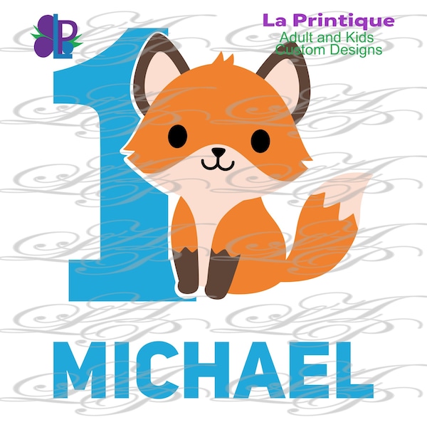Fox Birthday - Etsy