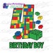 Blocks 4th Birthday Boy PNG Design (digital Download) - Etsy