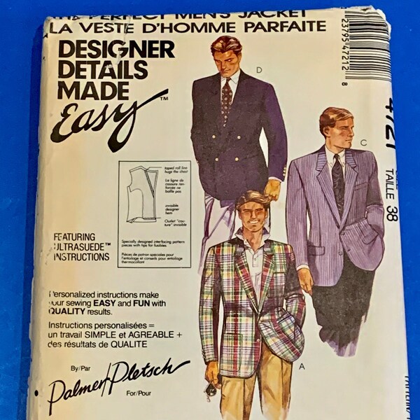 Tuxedo Jacket Sewing Pattern - Etsy