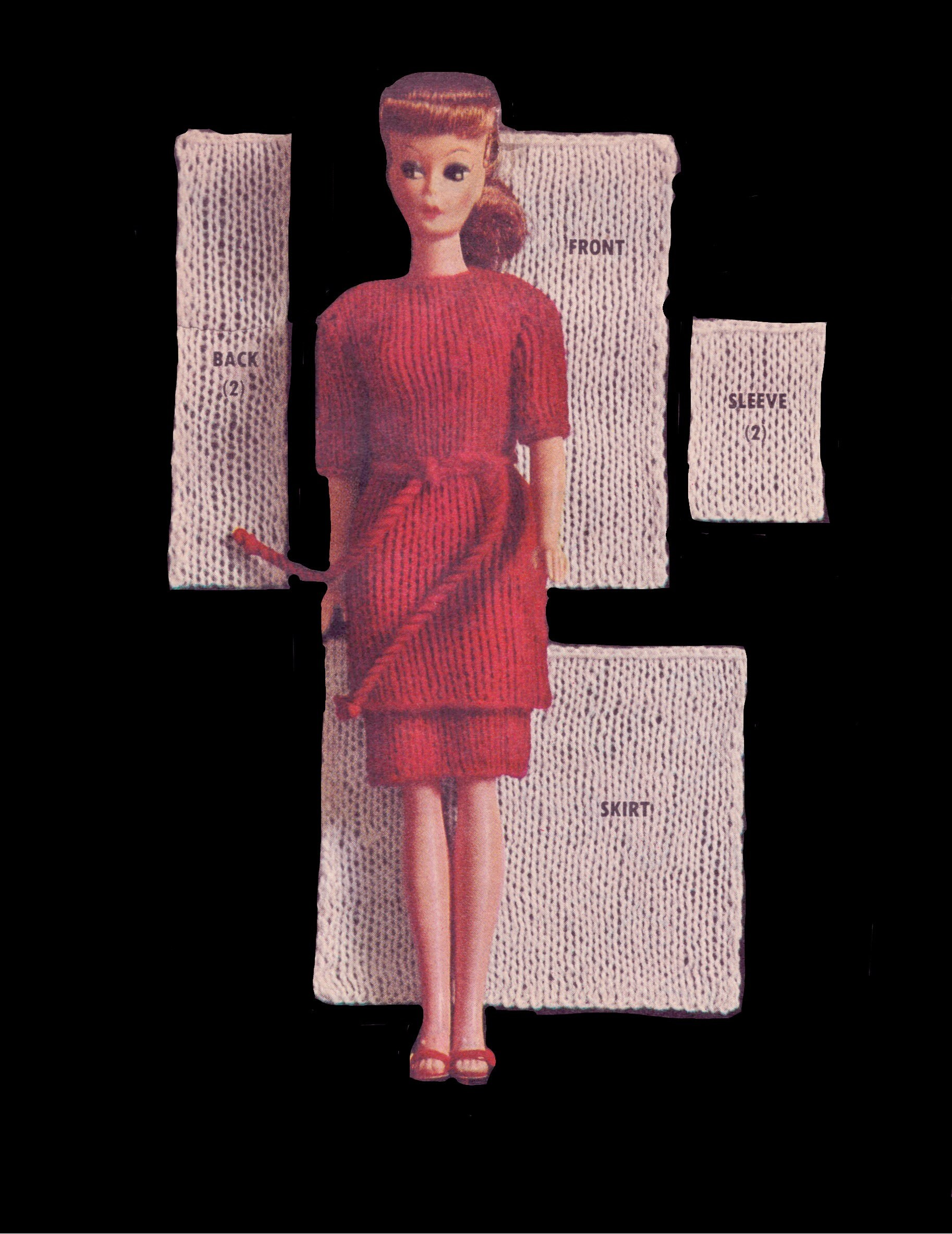 PDF 4 Different Barbie Knitted Outfits - Knitting for Beginners - Knit ...