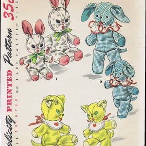 PDF Digital Download A3 Ledger Paper Simplicity 1403 Vintage Stuffed ...