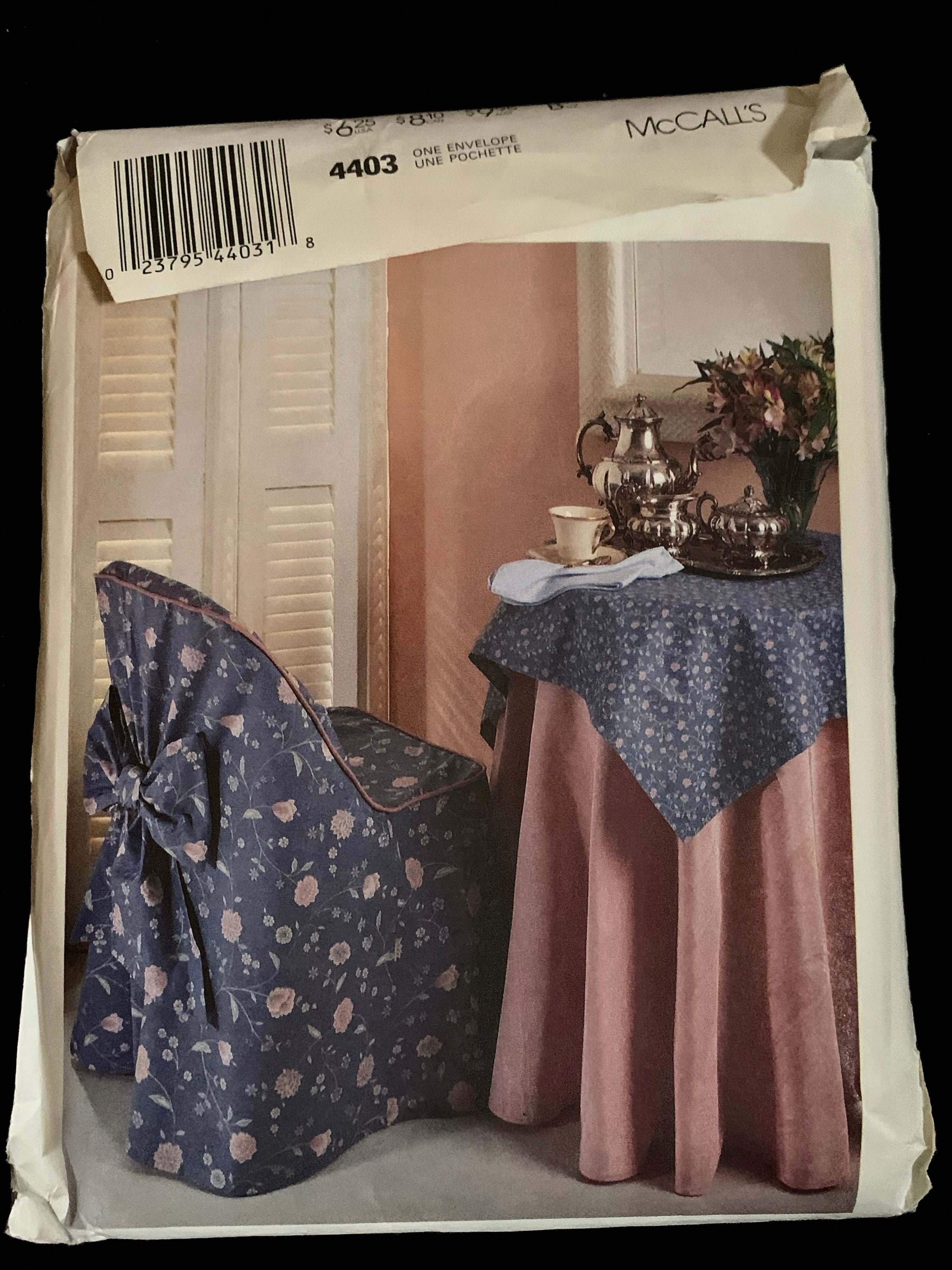 Mccall's Crafts Sewing Pattern 4403 Cover Essentials | Etsy