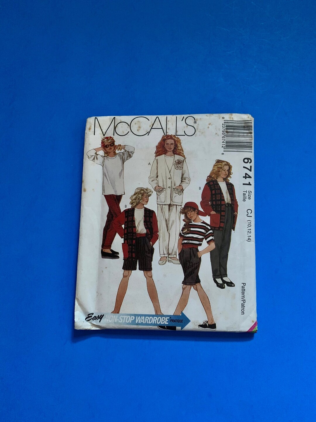 UNCUT Easy Mccall's 6741 Girls Non-stop Wardrobe Sewing Pattern - Size ...