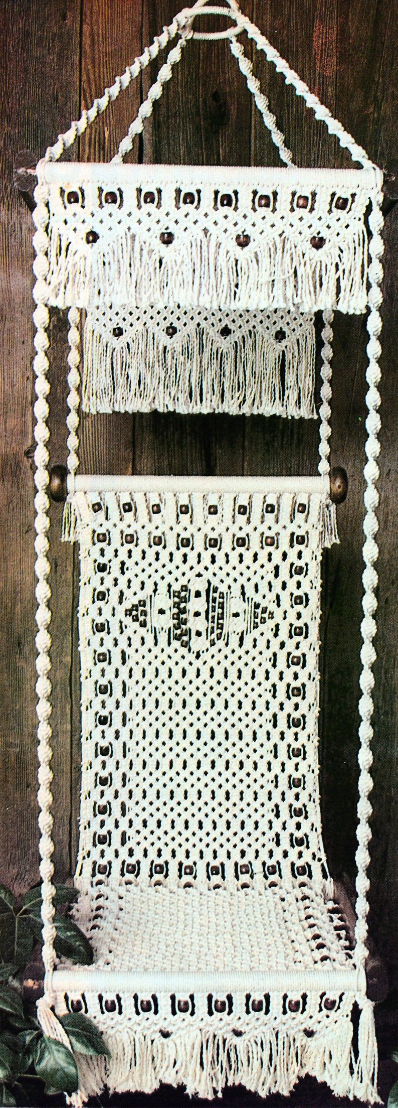 PDF Macrame Chair Swing instructions 1970's Boho | Etsy