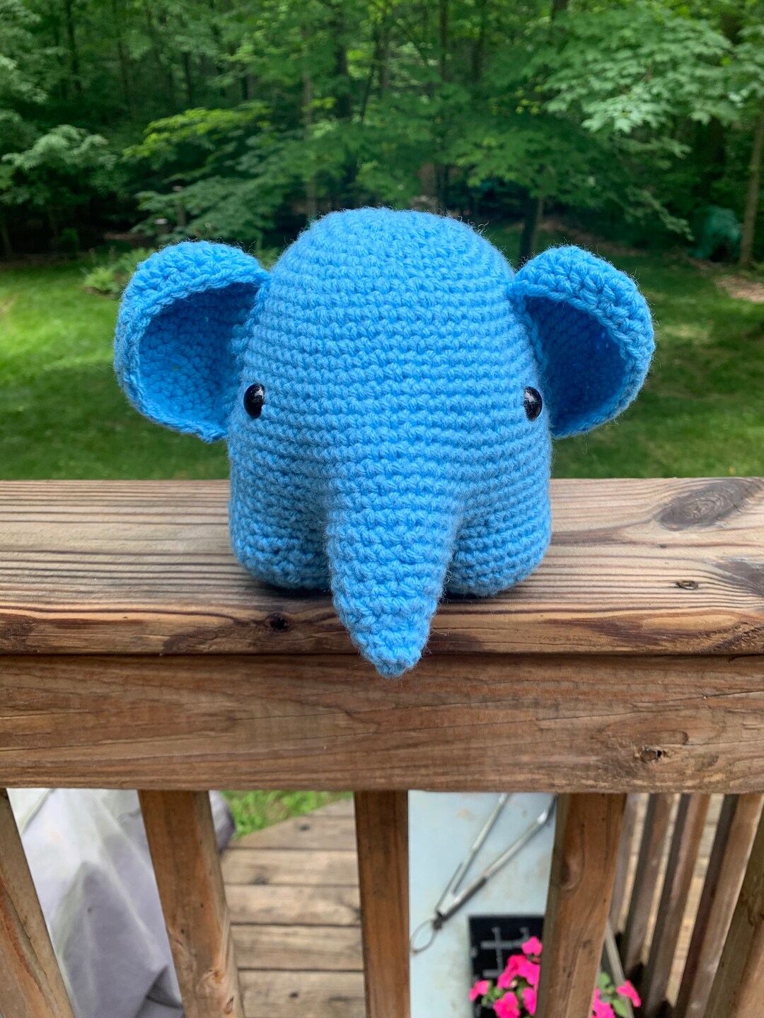 Sky Blue Elephant - Etsy
