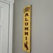 Licensed Cowboy Alumni Vertical Wood Sign, UW Alumni, Cowboy Alumni ...