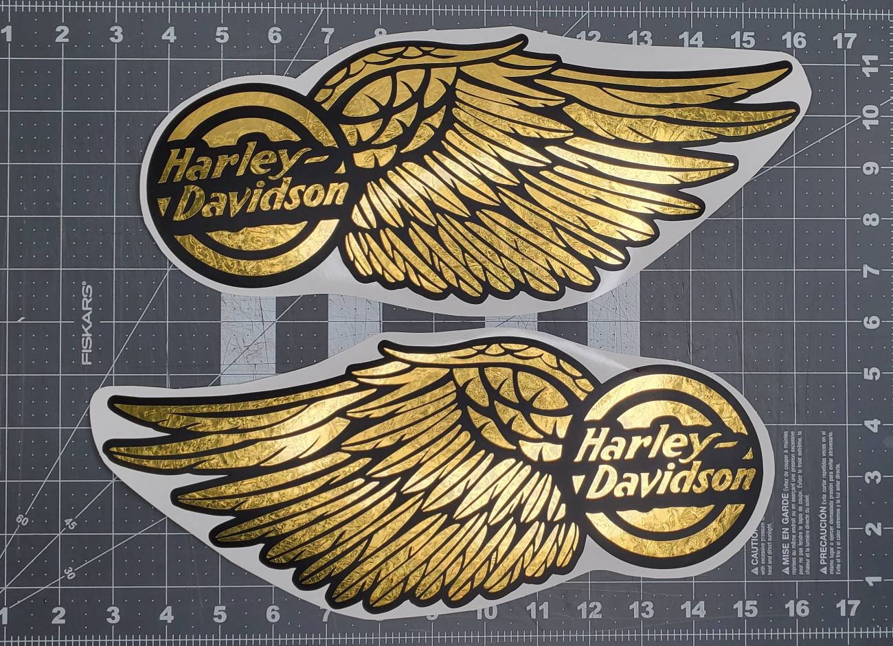 Harley Davidson Tank Logo With Wings