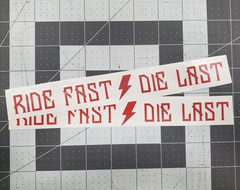 Motorcycle Sticker | Etsy