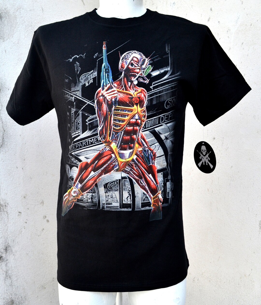 Iron Maiden Shirt Somewhere in Time Licensed Merch SRSX - Etsy