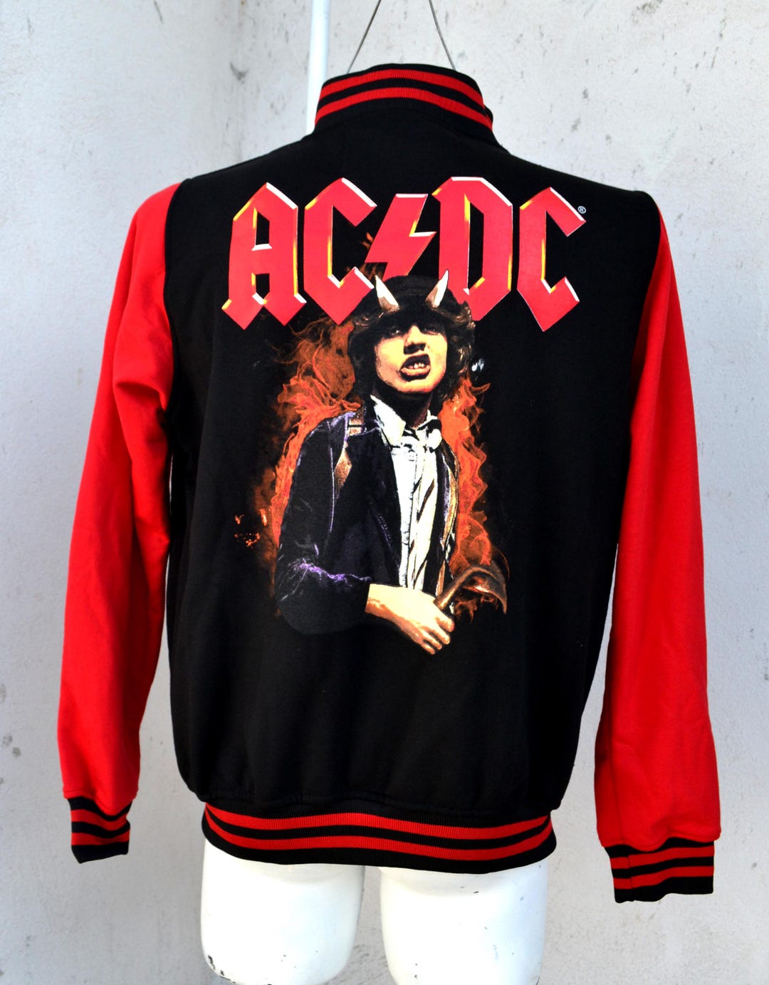 AC/DC Varsity Jacket Highway to Hell Licensed Merch SRSX - Etsy