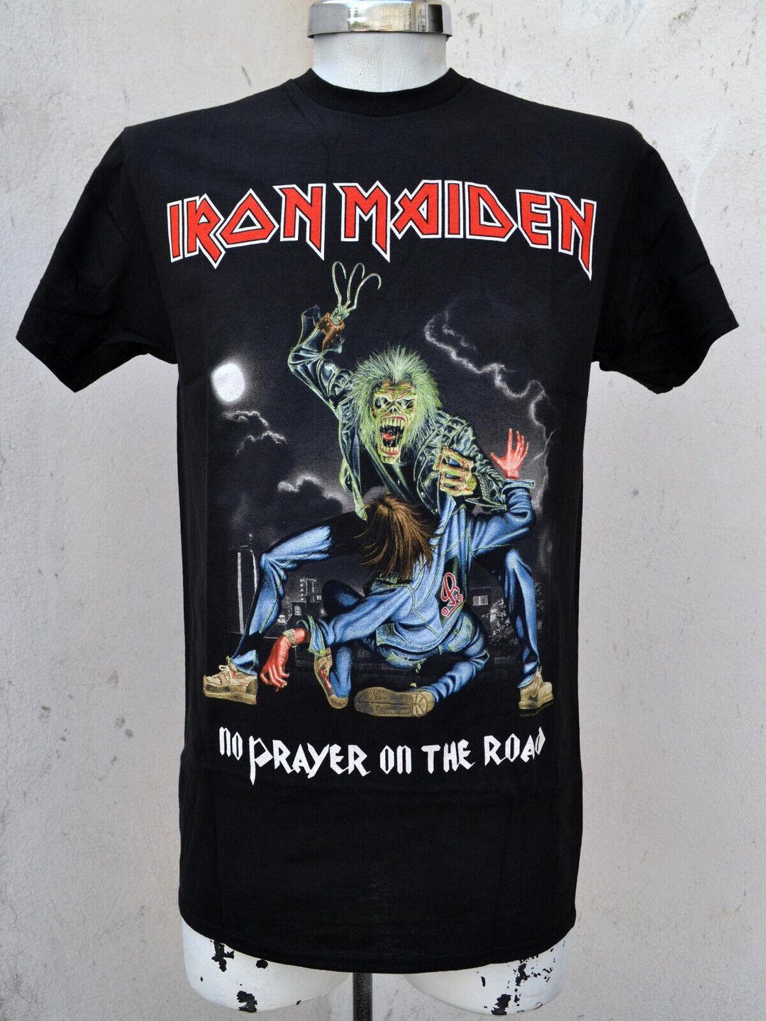 Iron Maiden Shirt No Prayer for the Road Sz XL 2017 Officially Licensed ...