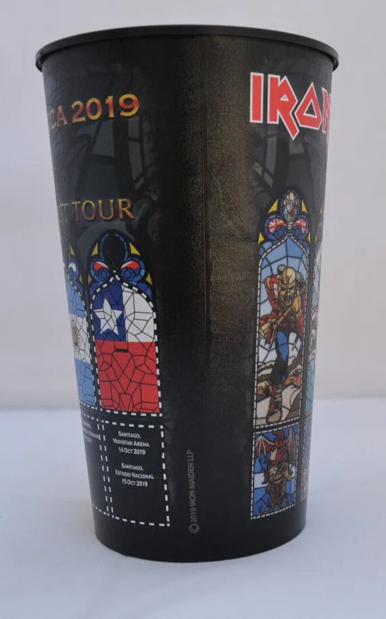 Iron Maiden Legacy of the Beast Latin America Tour 2019 Beer Plastic ...