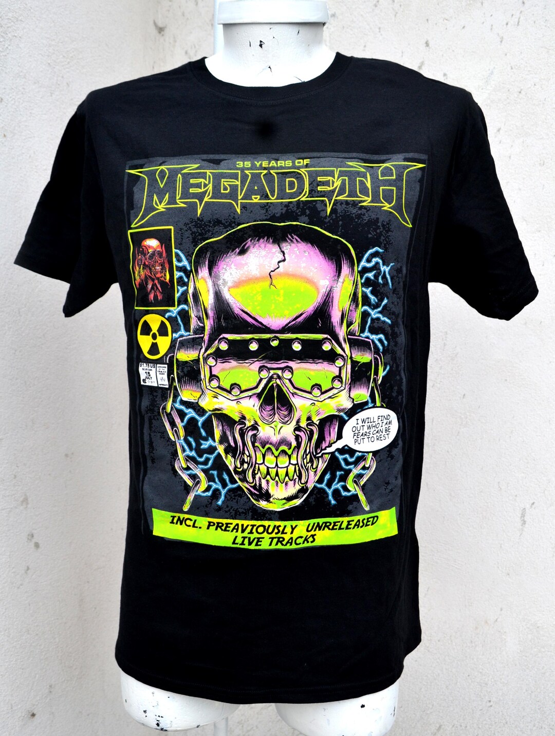 Megadeth Shirt 35 Years of Megadeth Licensed Merchandise SRSX - Etsy