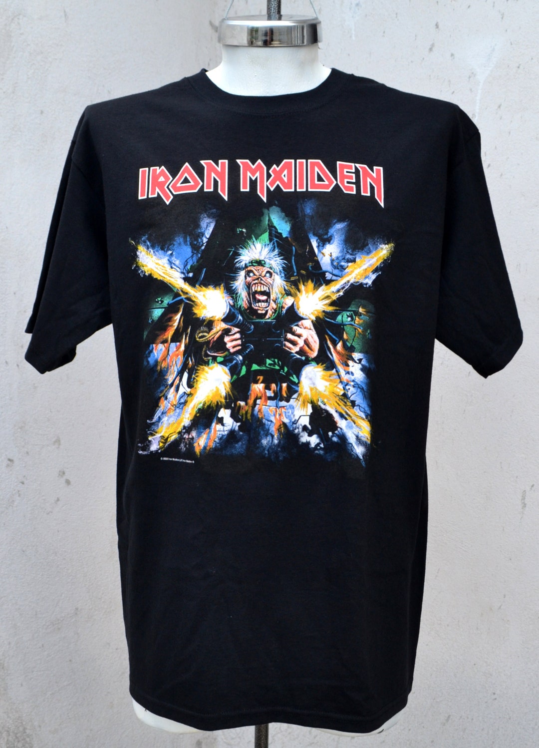 Iron Maiden Shirt Tailgunner Licensed Merch SRSX - Etsy