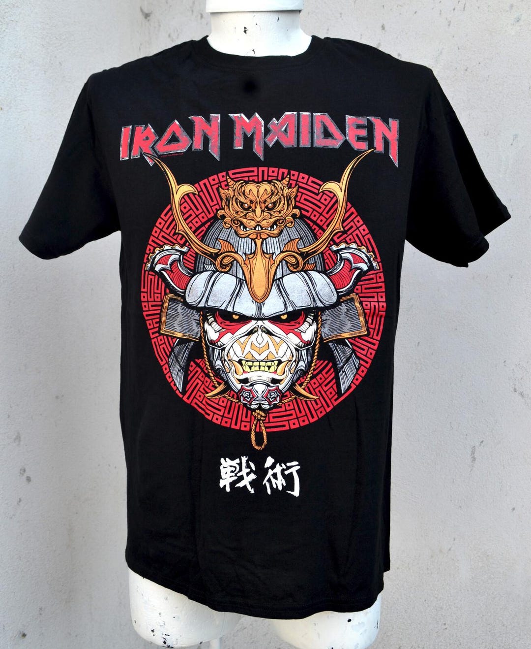 Iron Maiden Shirt Senjutsu Red Licensed Merch SRSX MXV - Etsy