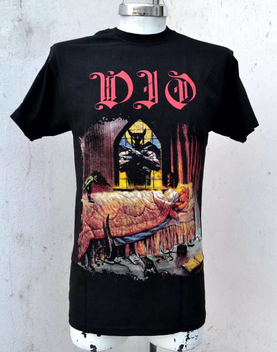 DIO Shirt Dream Evil Official Merch American License NEW - Etsy