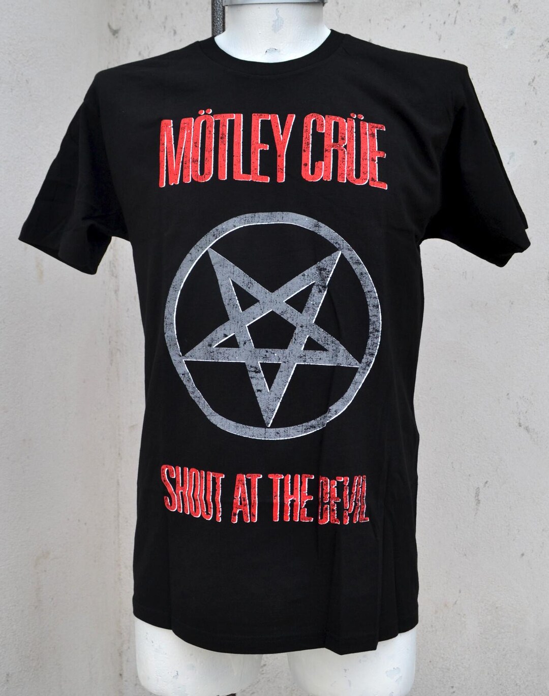 Motley Crue Shirt Shout at the Devil Tracklist SRSX Licensed New - Etsy ...