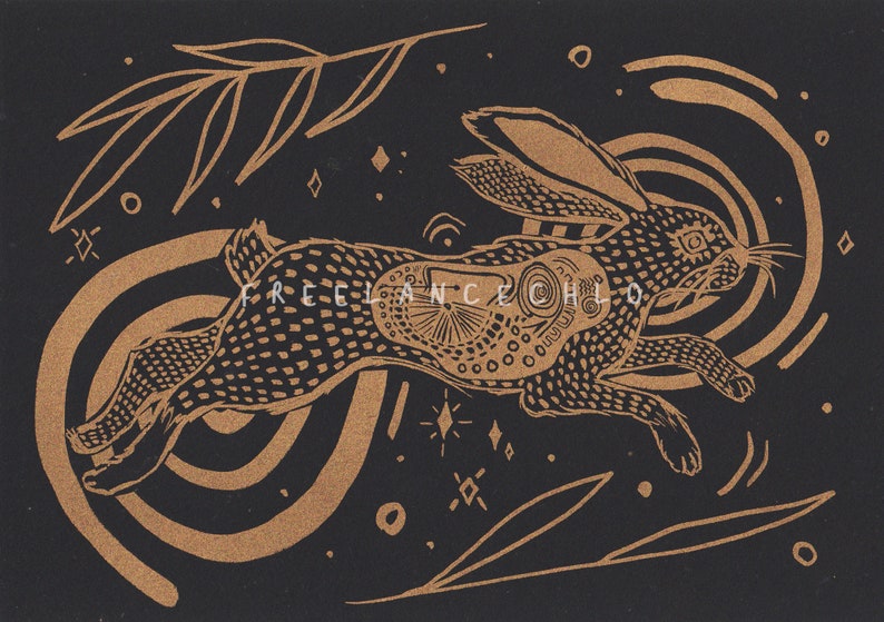 The Witch's Hare Ancient Ireland Neolithic Newgrange - Etsy