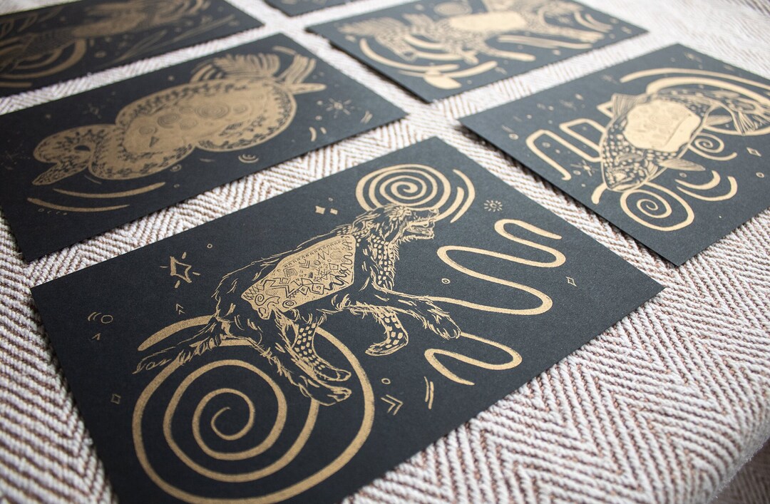 Animals of Irish Folklore // Set of 6 Newgrange Neolithic Series ...