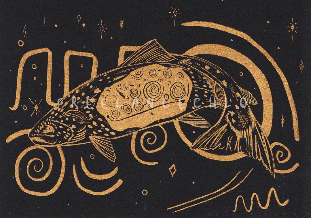 The Salmon of Knowledge - Fenian Irish Mythology Newgrange Neolithic ...