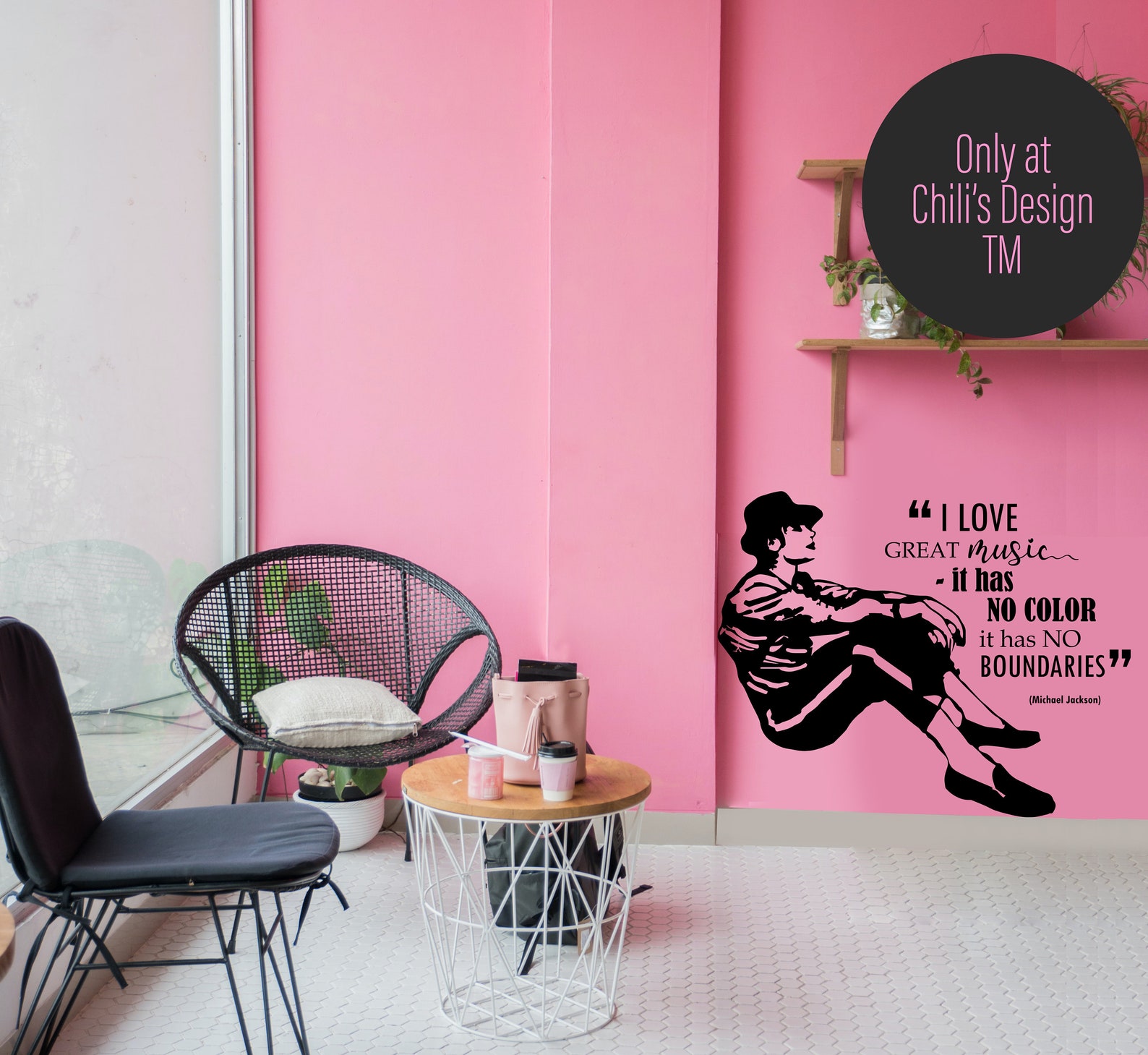 MICHAEL JACKSON STICKER - Car Window Sticker - Vinyl Wall Decals - Etsy