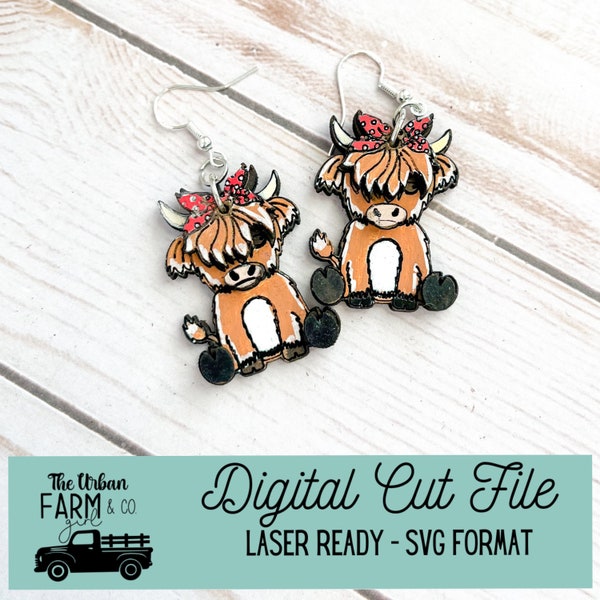 Fluffy Cow Svg - Etsy