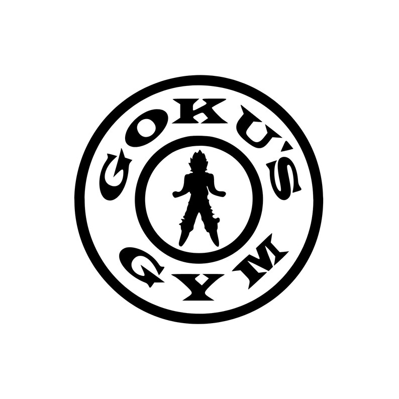 Goku's Gym SVG Dragonball Z Svg Png Goku's Gym PNG Dragon Ball Svg, Png ...