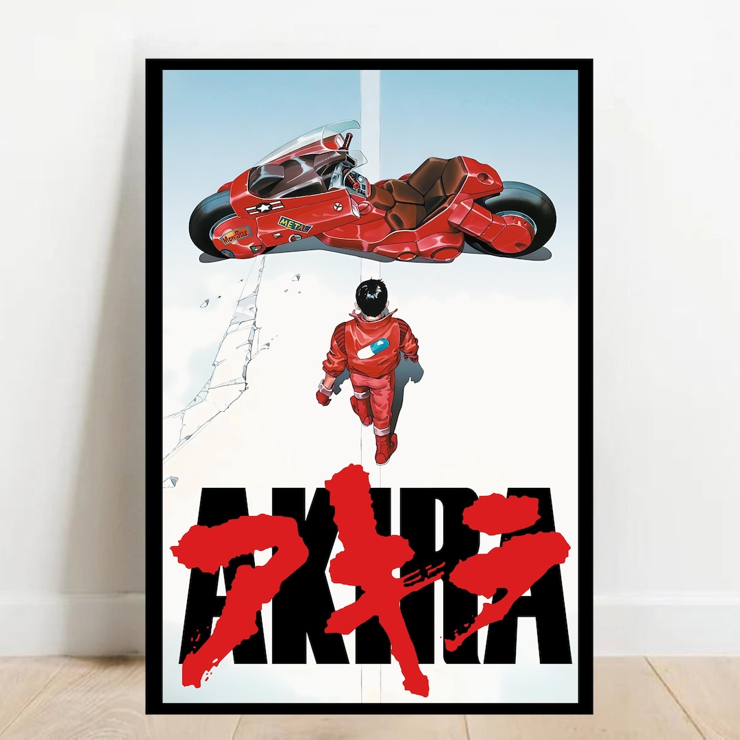 Akira Poster Anime and Manga Posters Akira Movie Print Movie Posters - Etsy