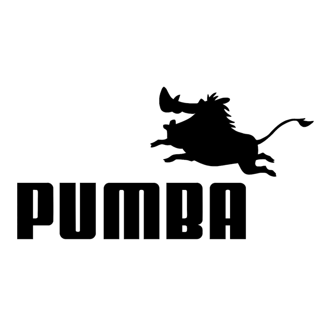 Pumba SVG Pumba PNG Lion King Puma Logo Funny Svg, Png Instant Download ...