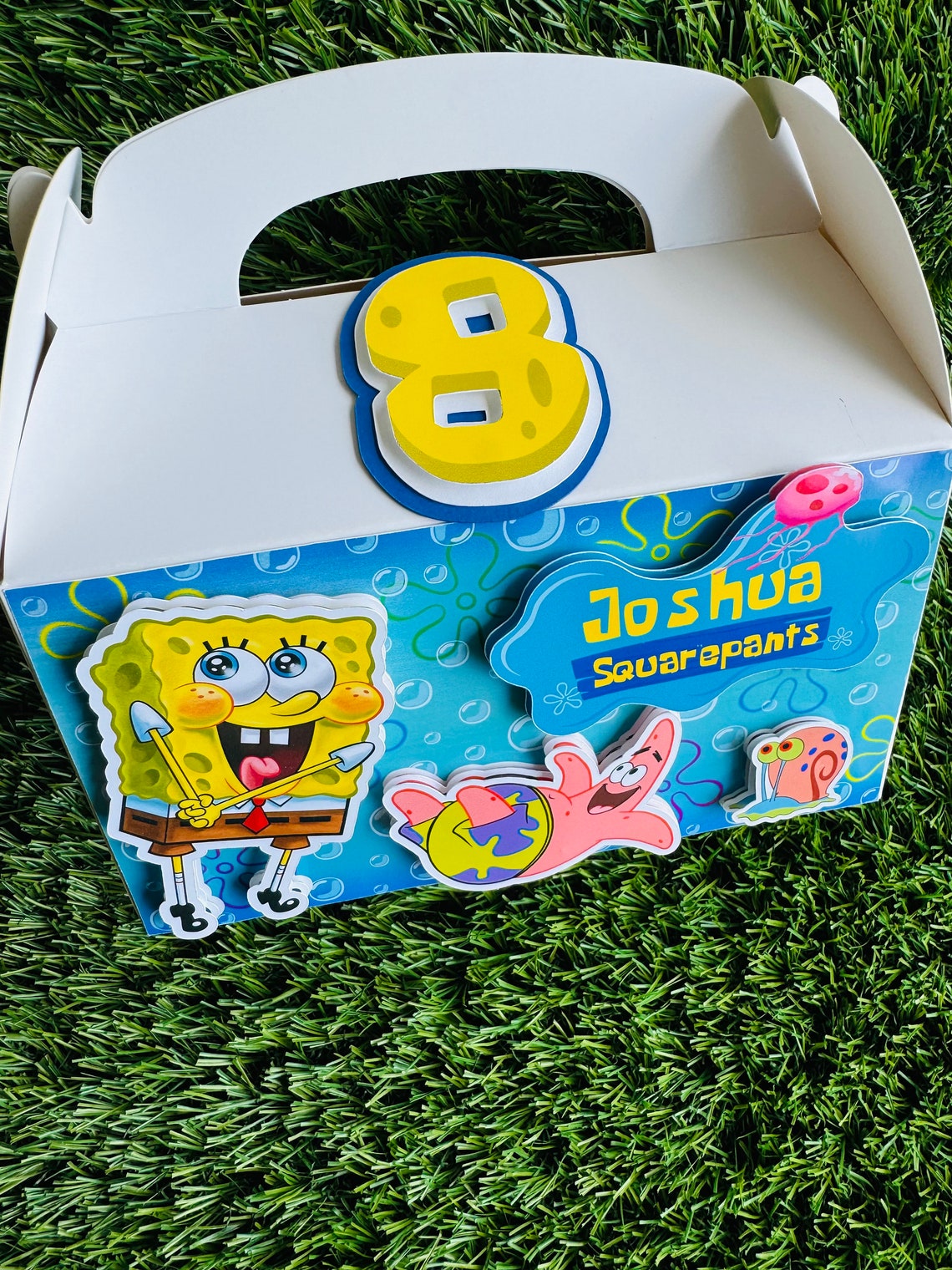 Sponge Treat Boxes, Sponge Favor Boxes, Sponge Party Favors, Sponge ...