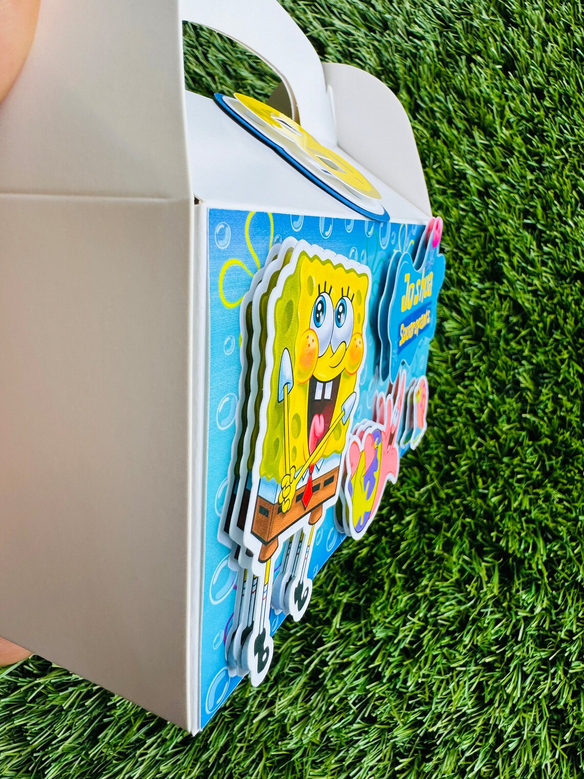 Sponge Treat Boxes, Sponge Favor Boxes, Sponge Party Favors, Sponge ...