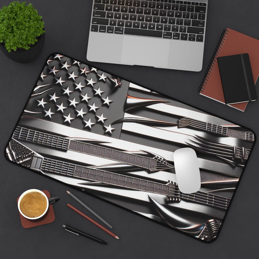 Heavy Metal USA Desk Mat - Etsy