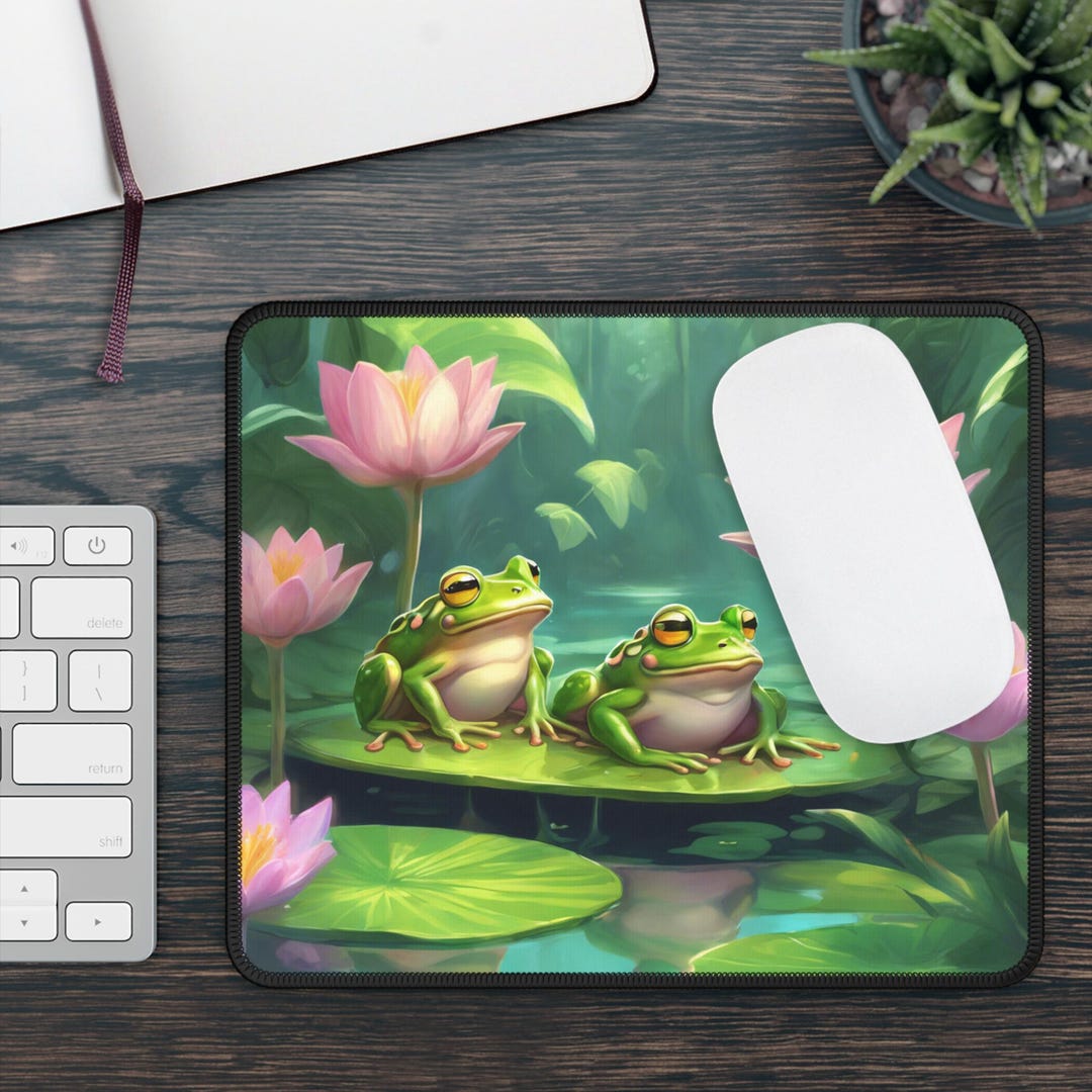 Dreamy Frogs Mouse Pad - Etsy