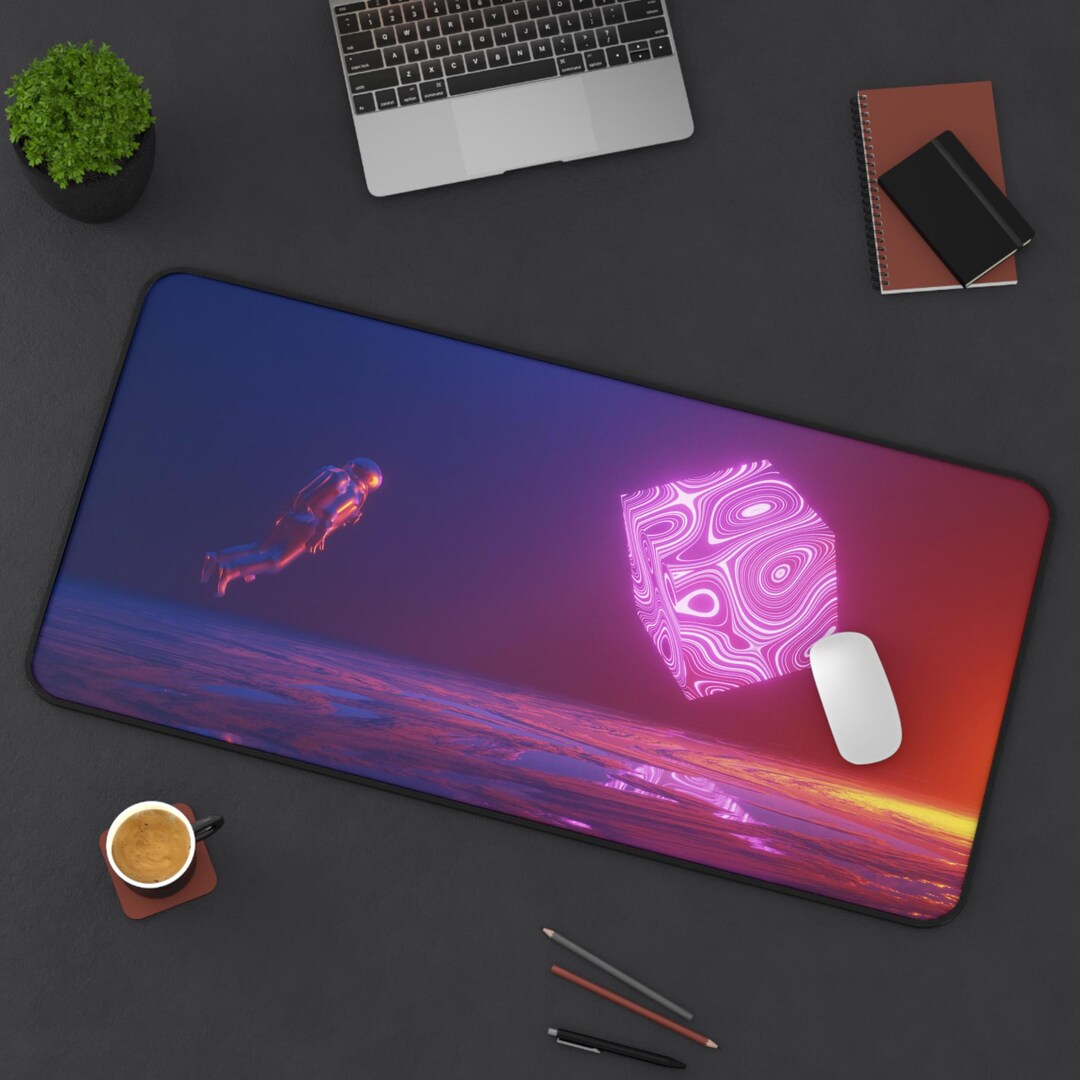 Inter-dimensional Astronaust Desk Mat TCG Playmat - Gamer Desk Pad - PC ...