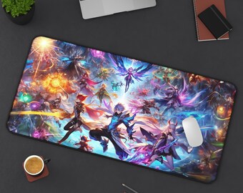 Cyberpunk USA Desk Mat TCG Playmat - Gamer Desk Pad - PC Gamer Mat ...