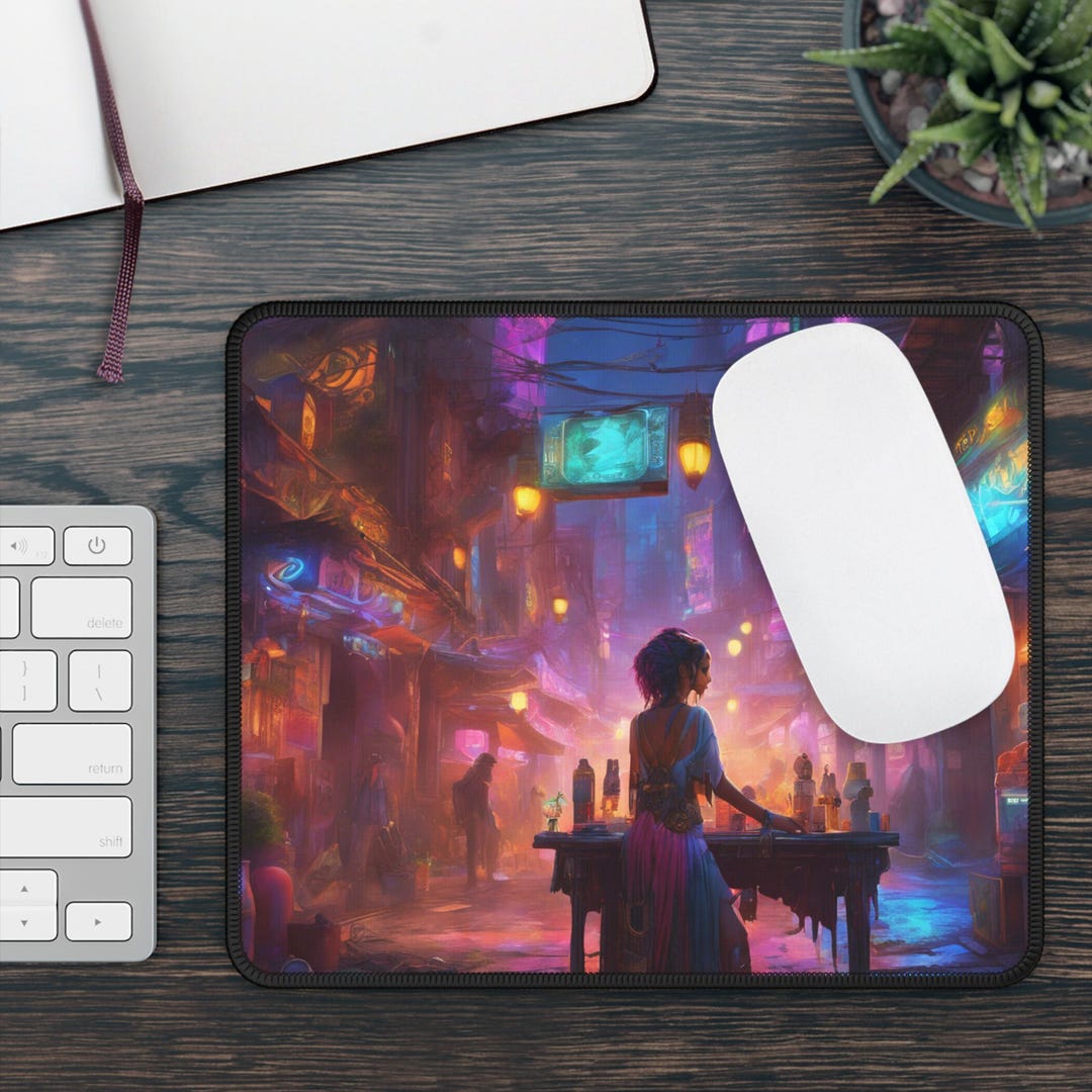 Cyberpunk Gypsy Gaming Mouse Pad - Etsy