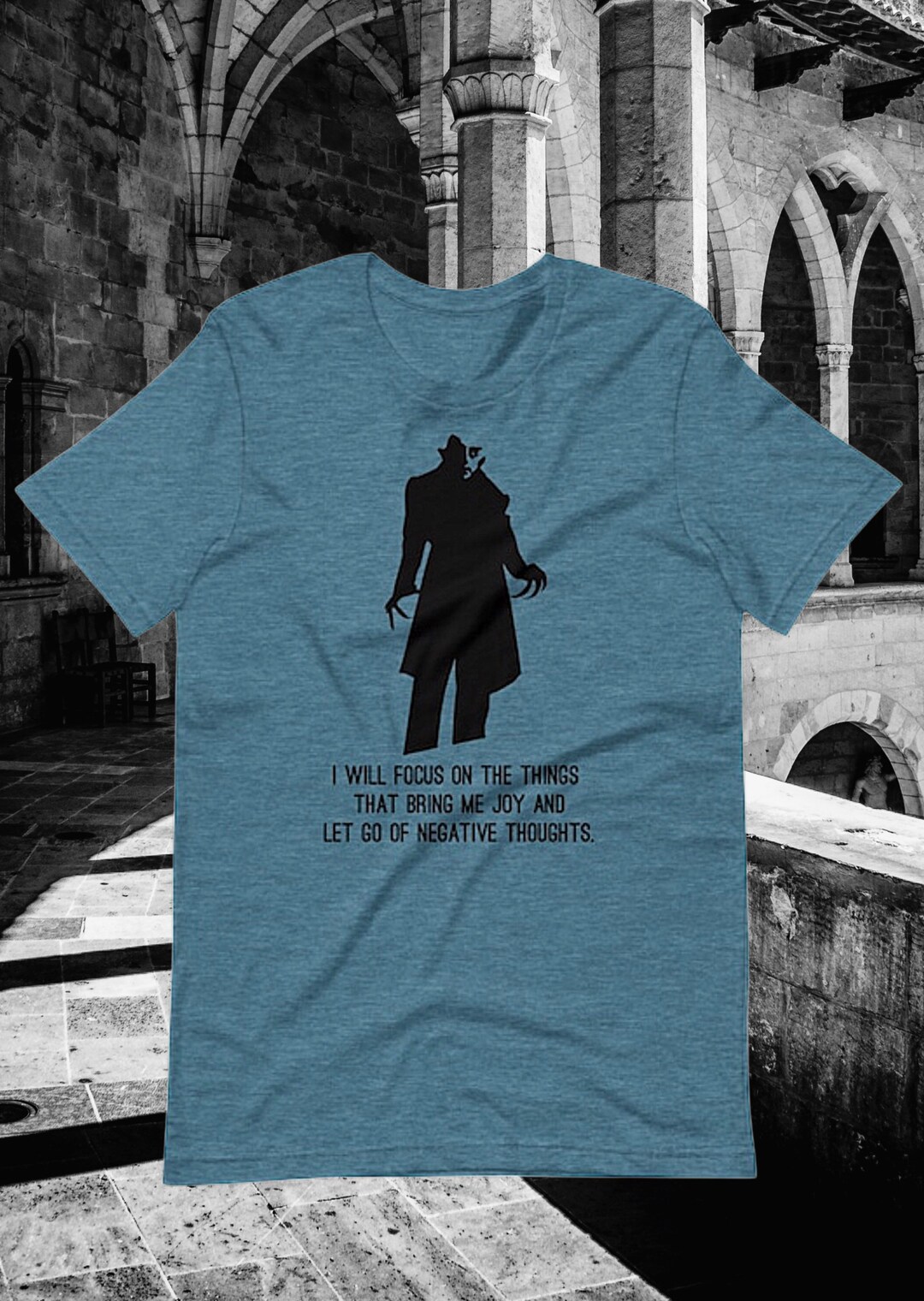 Nosferatu Positive Affirmation T-shirt: Gothic Vampire Gift - Etsy