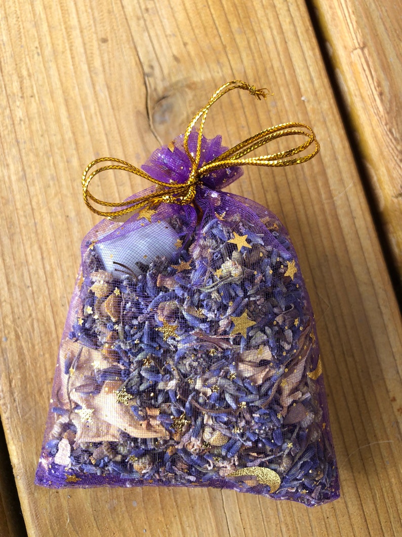 Dream Pillow Sleep Sachet With Jasmine Mugwort Chamomile & - Etsy
