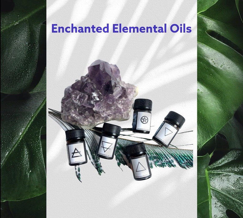 Essential Oil Sample Set. Elemental Pagan Ritual Oil 2 Ml - Etsy