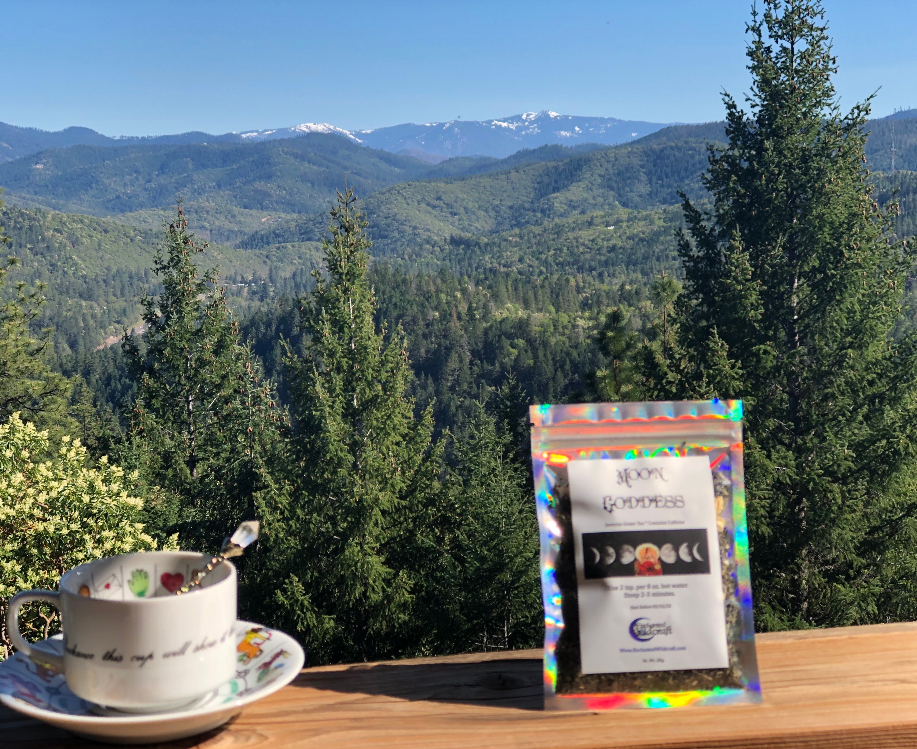 Moon Goddess Jasmine Green Tea Loose Leaf — Forest & Folklore