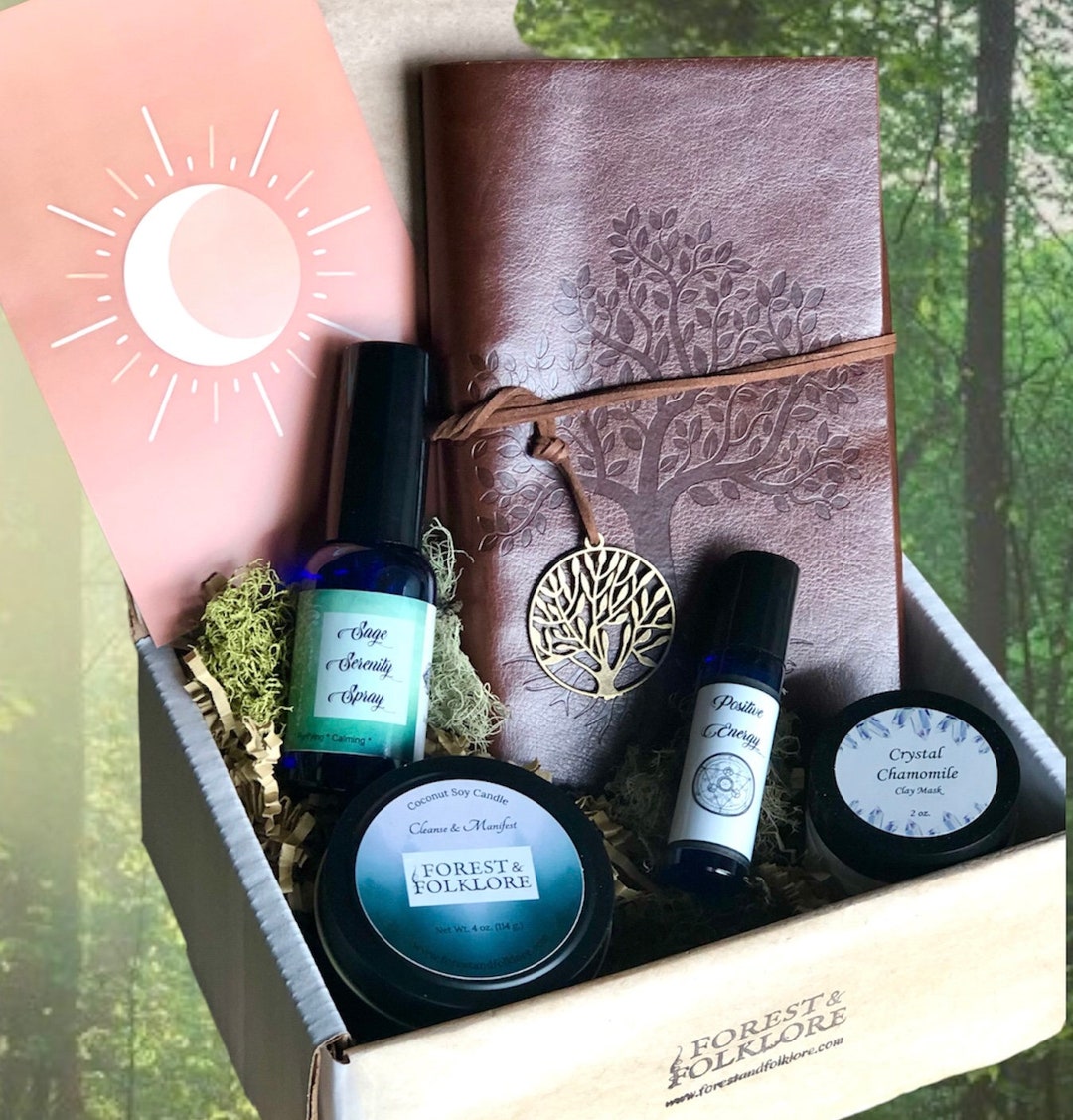Forest Gift Box for Women, Self-care Package, Happy Birthday Gift ...