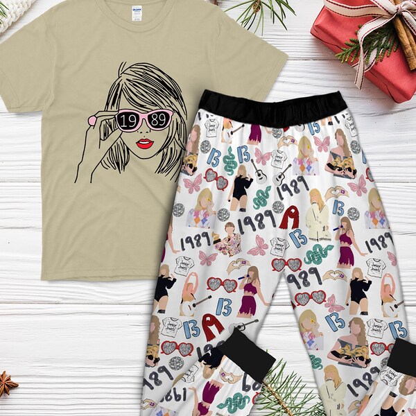 Taylorswift Mens Pajamas - Etsy