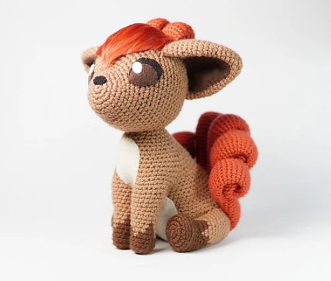 Pokemon Vulpix Crochet Amigurumi Pattern Crochet Vulpix - Etsy