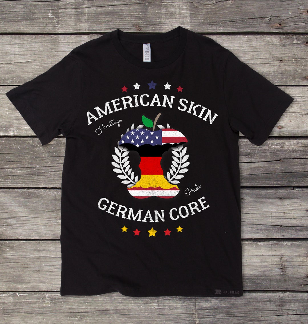 American Skin German Core Shirt for Those With German Roots - Etsy