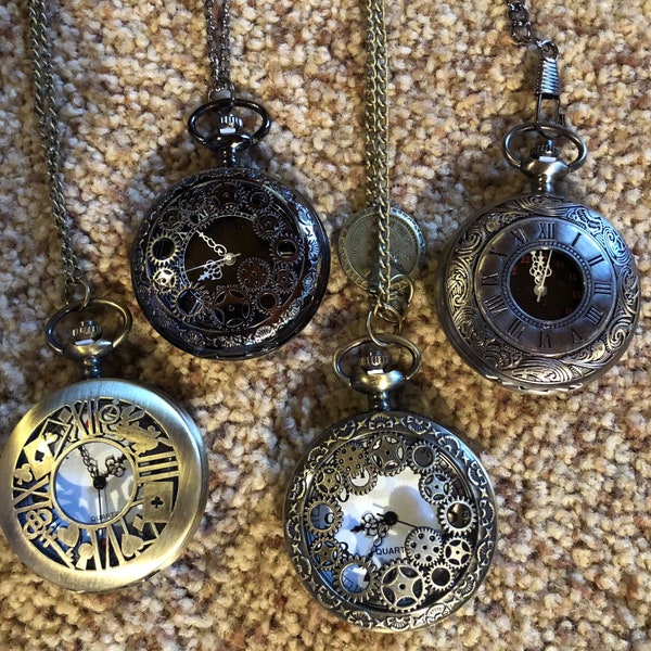 Rabbit Pocket Watch - Etsy