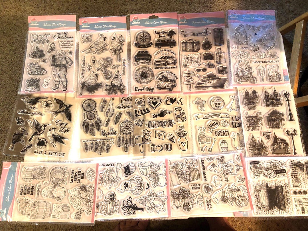 Silicone Stamps for Scrapbooking, Card, Making, Any Craft You Choose ...